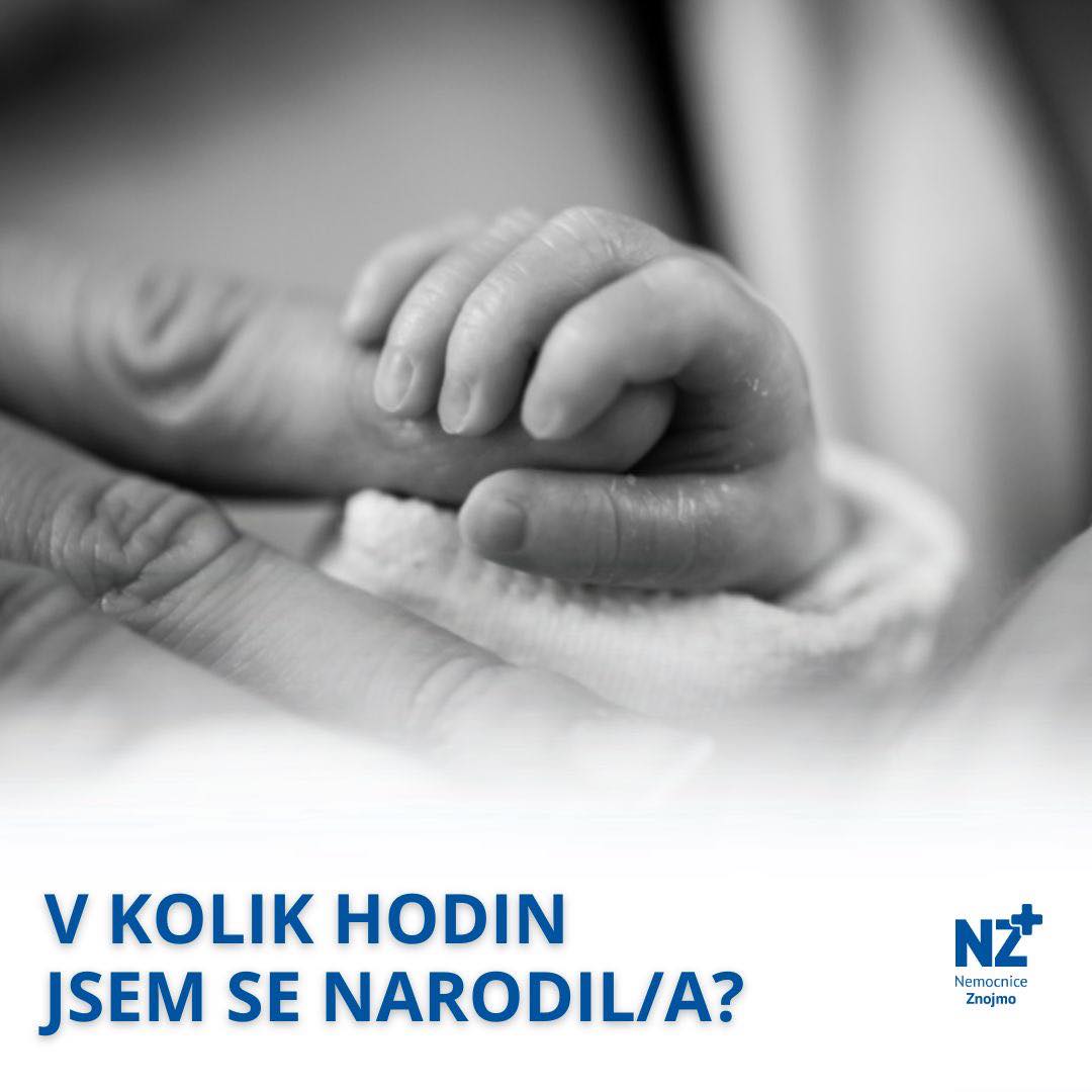 Čas narození dostupný jen od roku 1995